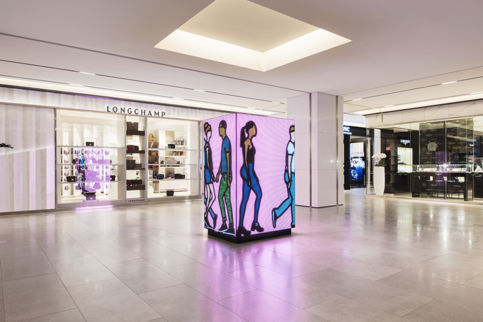 Hyundai Department Store, Trade Centre | Julian Opie